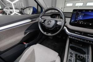 Blue Skoda Enyaq iV 2021 in Riga, with an engine capacity of 0.00 L and mileage of 135 thousand km for 23990 €, photo 17 on AUTOMOTO.COM.LV