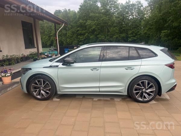 Zils Skoda Enyaq iV 2022 Dobele, ar dzinēja tilpumu 0.00 L un nobraukumu 59 tūkst. km par 34800 €, foto 5 vietnē AUTOMOTO.COM.LV