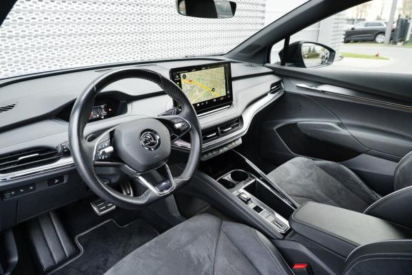 Шкода Enyaq iV 2022 в Марупе на AUTOMOTO.COM.LV Синий Шкода Enyaq iV 2022 в Марупе, объемом двигателя 0.00 л и пробегом 77 тыс. км за 41500 €, фото 9 на AUTOMOTO.COM.LV