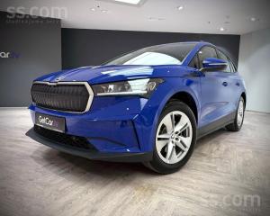 Синий Шкода Enyaq iV 2023 в Рига, объемом двигателя 0.00 л и пробегом 6 тыс. км за 26900 €, фото 3 на AUTOMOTO.COM.LV