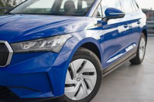 Zils Skoda Enyaq iV 2023 Rīga, ar dzinēja tilpumu 0.00 L un nobraukumu 25 tūkst. km par 20000 €, foto 4 vietnē AUTOMOTO.COM.LV