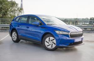Zils Skoda Enyaq iV 2023 Rīga, ar dzinēja tilpumu 0.00 L un nobraukumu 25 tūkst. km par 20000 €, foto 5 vietnē AUTOMOTO.COM.LV