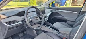 Blue Skoda Enyaq iV 2023 in Riga, with an engine capacity of 0.00 L and mileage of 47 thousand km for 26500 €, photo 10 on AUTOMOTO.COM.LV