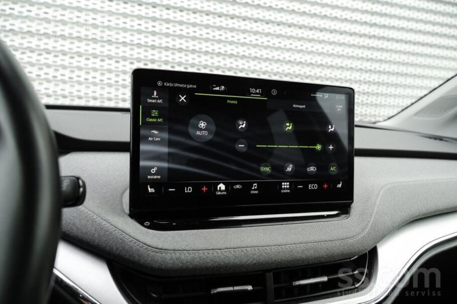 Zils Skoda Enyaq iV 2023 Rīga, ar dzinēja tilpumu 0.00 L un nobraukumu 91 tūkst. km par 37750 €, foto 14 vietnē AUTOMOTO.COM.LV