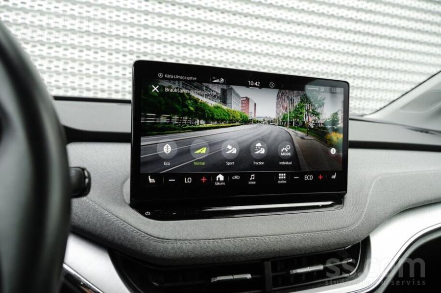 Zils Skoda Enyaq iV 2023 Rīga, ar dzinēja tilpumu 0.00 L un nobraukumu 91 tūkst. km par 37750 €, foto 15 vietnē AUTOMOTO.COM.LV