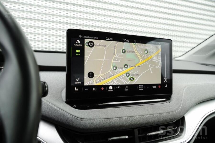 Zils Skoda Enyaq iV 2023 Rīga, ar dzinēja tilpumu 0.00 L un nobraukumu 91 tūkst. km par 37750 €, foto 21 vietnē AUTOMOTO.COM.LV