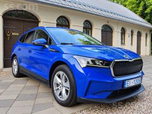 Синий Шкода Enyaq iV 2023 в Рига, объемом двигателя 0.00 л и пробегом 61 тыс. км за 26200 €, фото 4 на AUTOMOTO.COM.LV