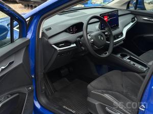 Синий Шкода Enyaq iV 2024 в Рига, объемом двигателя 0.00 л и пробегом 11 тыс. км за 32480 €, фото 8 на AUTOMOTO.COM.LV