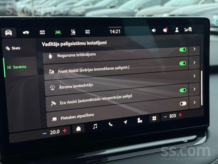Синий Шкода Enyaq iV 2024 в Рига, объемом двигателя 0.00 л и пробегом 11 тыс. км за 32480 €, фото 21 на AUTOMOTO.COM.LV