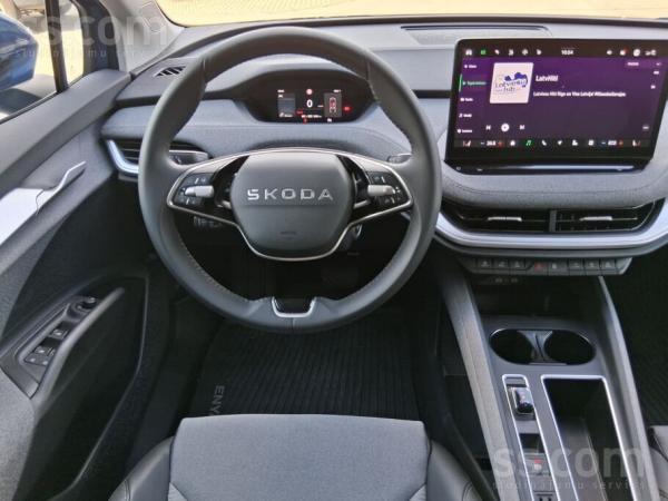 Синий Шкода Enyaq iV 2026 в Рига, объемом двигателя 0.00 л и пробегом 4 тыс. км за 39900 €, фото 10 на AUTOMOTO.COM.LV