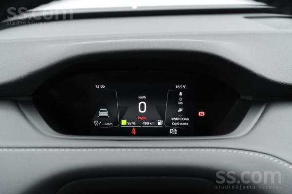 Skoda Enyaq iV 2023 RÄ«ga vietnÄ Zils Skoda Enyaq iV 2023 RÄ«ga, ar dzinÄja tilpumu 0.00 L un nobraukumu 42 tÅ«kst. km par 32900 ā¬, foto 10 vietnÄ AUTOMOTO.COM.LV
