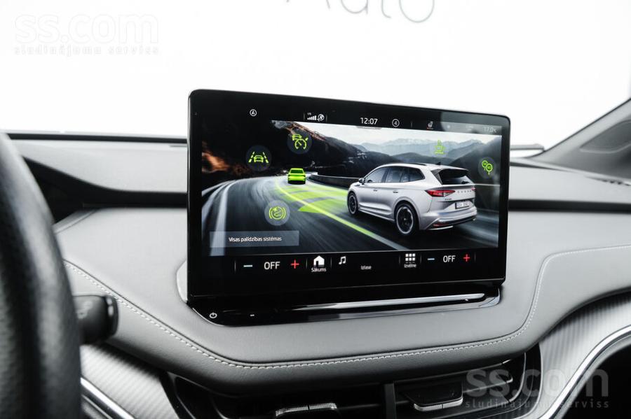 Zils Skoda Enyaq iV 2023 Rīga, ar dzinēja tilpumu 0.00 L un nobraukumu 42 tūkst. km par 32900 €, foto 15 vietnē AUTOMOTO.COM.LV
