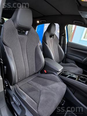 Blue Skoda Enyaq iV 2023 in Riga, with an engine capacity of 0.00 L and mileage of 0 thousand km for 29900 €, photo 25 on AUTOMOTO.COM.LV