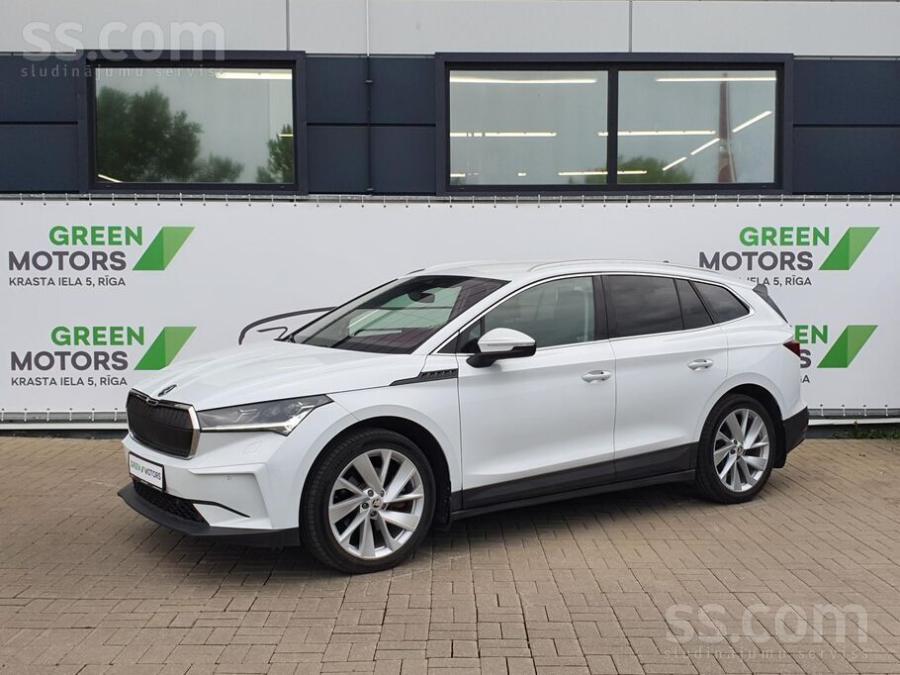 Skoda Enyaq iV 2021 Rīga, ar dzinēja tilpumu 0.00 L un nobraukumu 102 tūkst. km par 24900 €, foto 1 vietnē AUTOMOTO.COM.LV