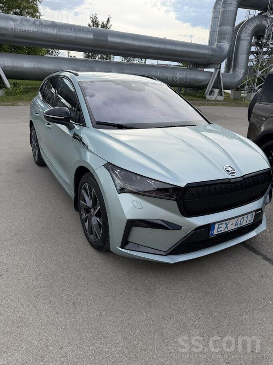 Skoda Enyaq iV 2022 Rīga, ar dzinēja tilpumu 0.00 L un nobraukumu 59 tūkst. km par 33000 €, foto 1 vietnē AUTOMOTO.COM.LV
