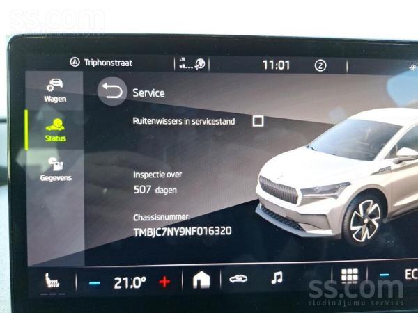 Skoda Enyaq iV 2022 Ogre vietnē Skoda Enyaq iV 2022 Ogre, ar dzinēja tilpumu 0.00 L un nobraukumu 116 tūkst. km par 27570 €, foto 10 vietnē AUTOMOTO.COM.LV