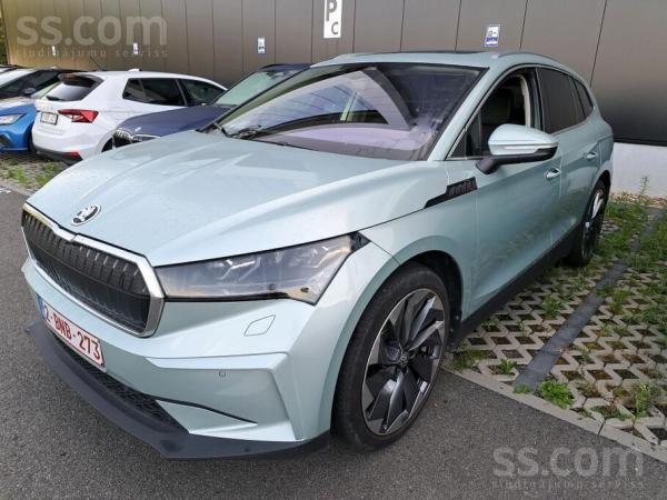 Green Skoda Enyaq iV 2021 in Ogre, with an engine capacity of 0.00 L and mileage of 149 thousand km for 23990 €, photo 2 on AUTOMOTO.COM.LV