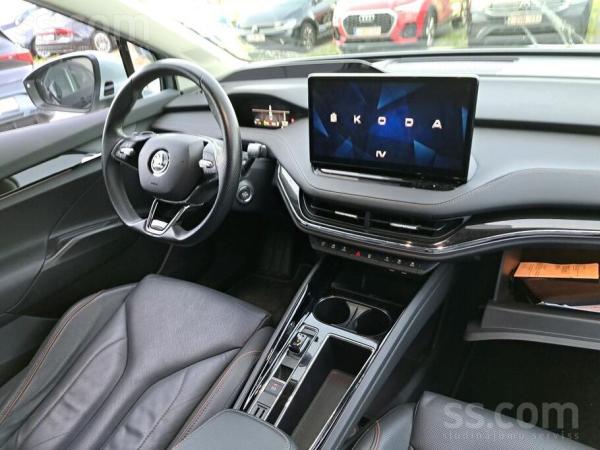 Green Skoda Enyaq iV 2021 in Ogre, with an engine capacity of 0.00 L and mileage of 149 thousand km for 23990 €, photo 6 on AUTOMOTO.COM.LV