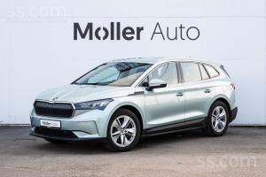 Zaļš Skoda Enyaq iV 2021 Rīga, ar dzinēja tilpumu 0.00 L un nobraukumu 92 tūkst. km par 30500 €, foto  vietnē AUTOMOTO.COM.LV