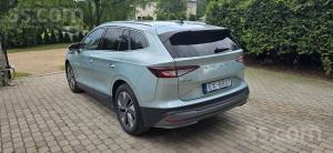 Zaļš Skoda Enyaq iV 2023 Ogre, ar dzinēja tilpumu 0.00 L un nobraukumu 53 tūkst. km par 37000 €, foto 4 vietnē AUTOMOTO.COM.LV