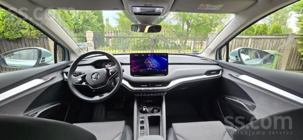 Zaļš Skoda Enyaq iV 2023 Ogre, ar dzinēja tilpumu 0.00 L un nobraukumu 53 tūkst. km par 37000 €, foto 4 vietnē AUTOMOTO.COM.LV