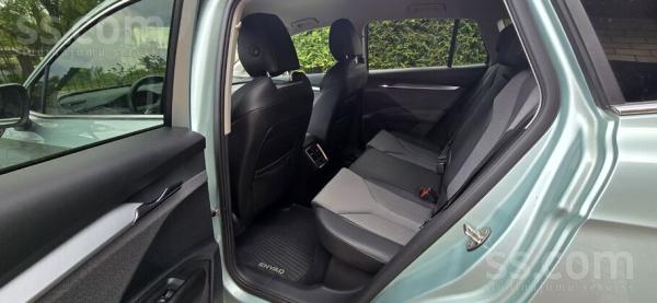 Zaļš Skoda Enyaq iV 2023 Ogre, ar dzinēja tilpumu 0.00 L un nobraukumu 53 tūkst. km par 37000 €, foto 6 vietnē AUTOMOTO.COM.LV