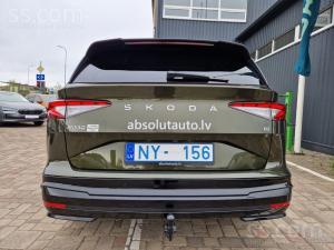 Green Skoda Enyaq iV 2026 in Jelgava, with an engine capacity of 0.00 L and mileage of 5 thousand km for 44500 €, photo 6 on AUTOMOTO.COM.LV
