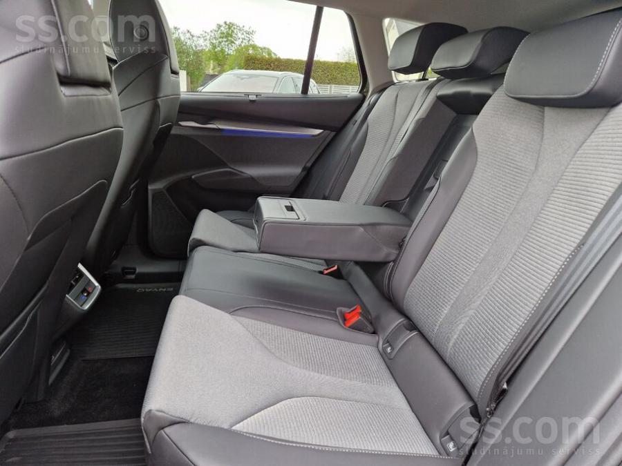 Green Skoda Enyaq iV 2026 in Jelgava, with an engine capacity of 0.00 L and mileage of 5 thousand km for 44500 €, photo 10 on AUTOMOTO.COM.LV