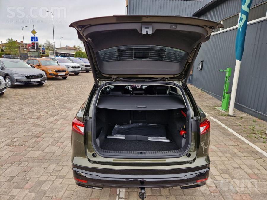 Green Skoda Enyaq iV 2026 in Jelgava, with an engine capacity of 0.00 L and mileage of 5 thousand km for 44500 €, photo 22 on AUTOMOTO.COM.LV