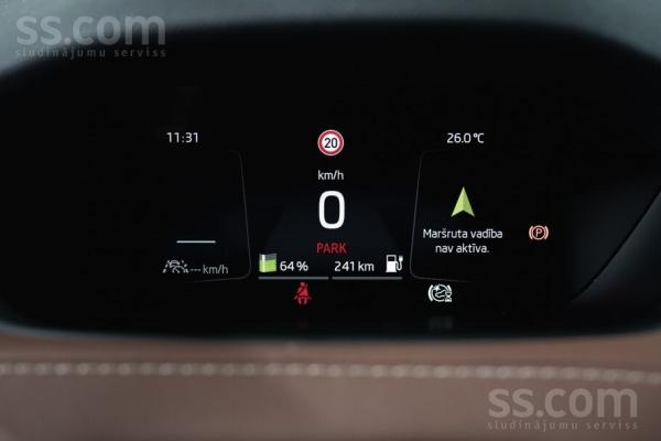 Zaļš Skoda Enyaq iV 2021 Rīga, ar dzinēja tilpumu 0.00 L un nobraukumu 152 tūkst. km par 24900 €, foto 10 vietnē AUTOMOTO.COM.LV