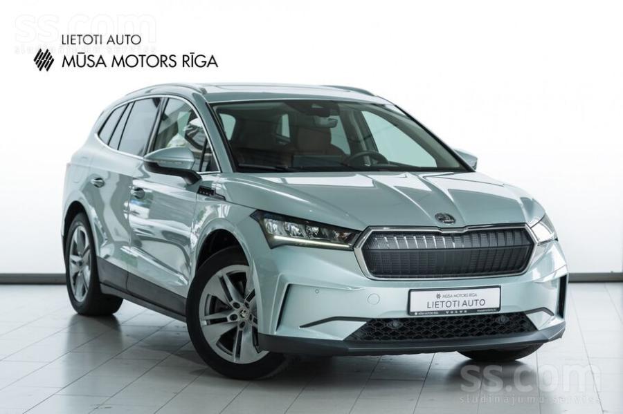 Зеленый Шкода Enyaq iV 2021 в Рига, объемом двигателя 0.00 л и пробегом 152 тыс. км за 24900 €, фото 12 на AUTOMOTO.COM.LV