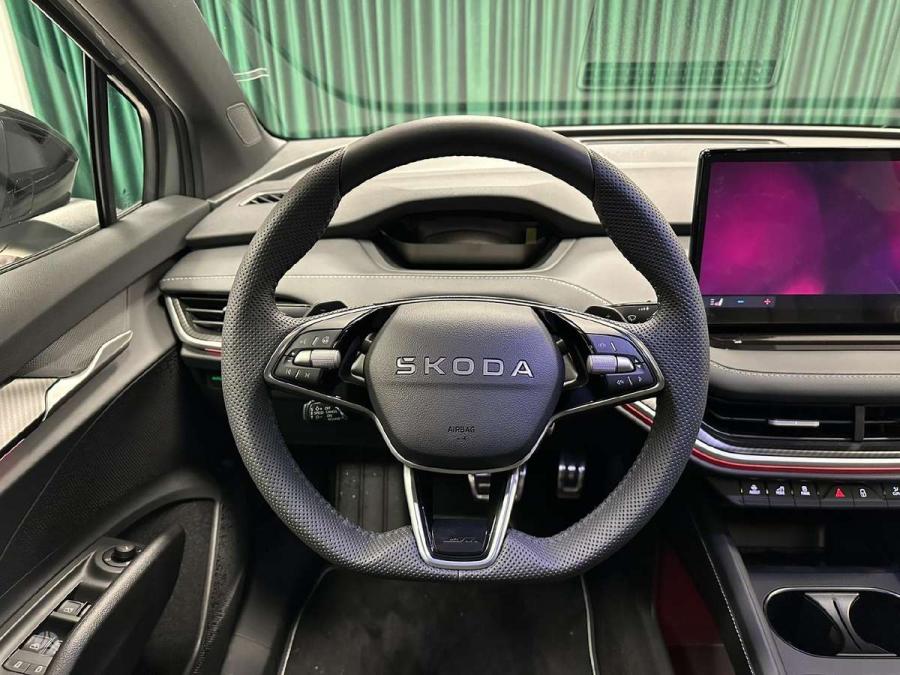 Pelēks Skoda Enyaq iV 2026 Viļņa, ar dzinēja tilpumu 0.00 L un nobraukumu 500 tūkst. km par 56130 €, foto 10 vietnē AUTOMOTO.COM.LV