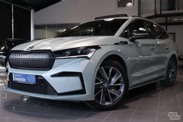 Pelēks Skoda Enyaq iV 2021 Kauņa, ar dzinēja tilpumu 0.00 L un nobraukumu 53 tūkst. km par 29507 €, foto 10 vietnē AUTOMOTO.COM.LV