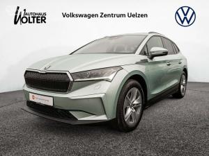 Pelēks Skoda Enyaq iV 2021 Kauņa, ar dzinēja tilpumu 0.00 L un nobraukumu 42 tūkst. km par 28446 €, foto  vietnē AUTOMOTO.COM.LV