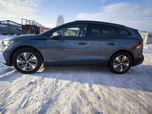 Pelēks Skoda Enyaq iV 2021 Rīga, ar dzinēja tilpumu 0.00 L un nobraukumu 60 tūkst. km par 25200 €, foto 2 vietnē AUTOMOTO.COM.LV