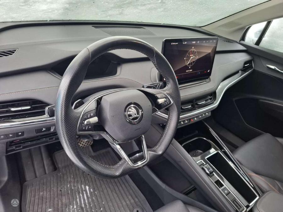 Pelēks Skoda Enyaq iV 2021 Kauņa, ar dzinēja tilpumu 0.00 L un nobraukumu 186 tūkst. km par 14999 €, foto 9 vietnē AUTOMOTO.COM.LV