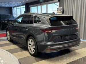 Pelēks Skoda Enyaq iV 2021 Rīga, ar dzinēja tilpumu 0.00 L un nobraukumu 82 tūkst. km par 26990 €, foto 6 vietnē AUTOMOTO.COM.LV
