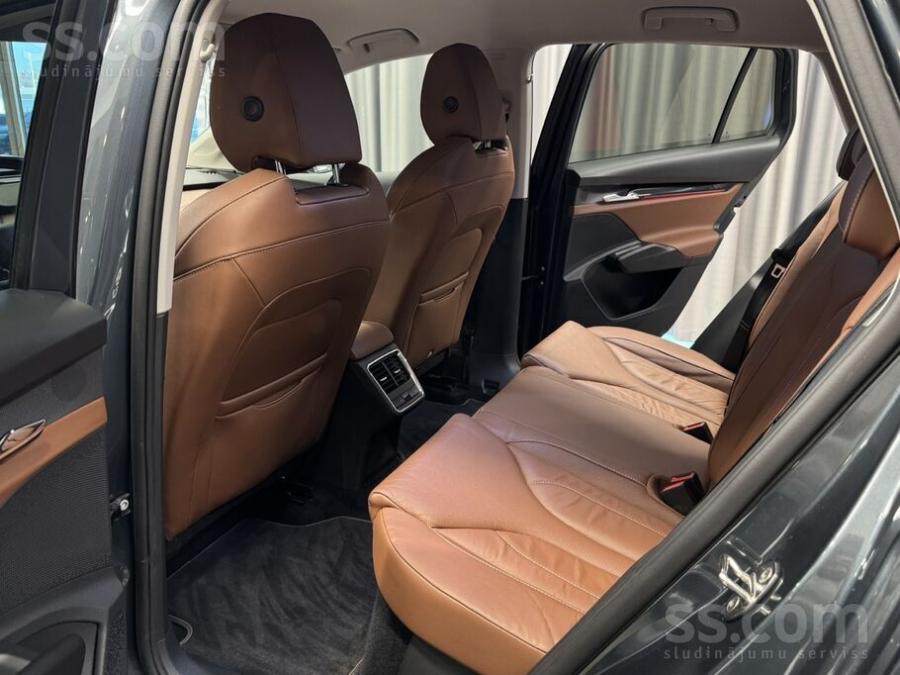 Pelēks Skoda Enyaq iV 2021 Rīga, ar dzinēja tilpumu 0.00 L un nobraukumu 82 tūkst. km par 26990 €, foto 29 vietnē AUTOMOTO.COM.LV