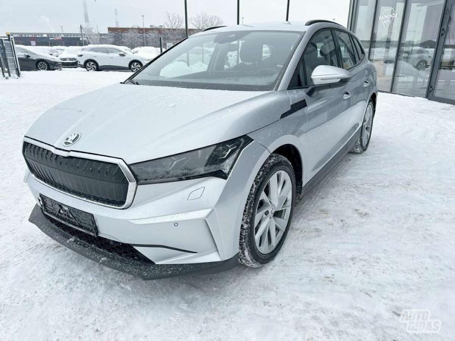 Pelēks Skoda Enyaq iV 2021 Kauņa, ar dzinēja tilpumu 0.00 L un nobraukumu 187 tūkst. km par 15900 €, foto 1 vietnē AUTOMOTO.COM.LV