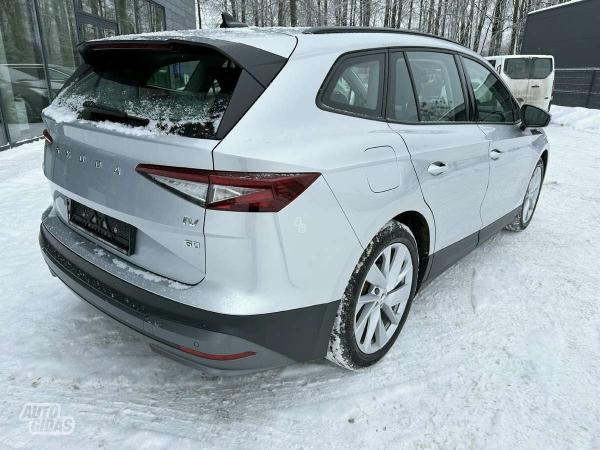 Grey Skoda Enyaq iV 2021 in Kaunas, with an engine capacity of 0.00 L and mileage of 187 thousand km for 15900 €, photo 3 on AUTOMOTO.COM.LV