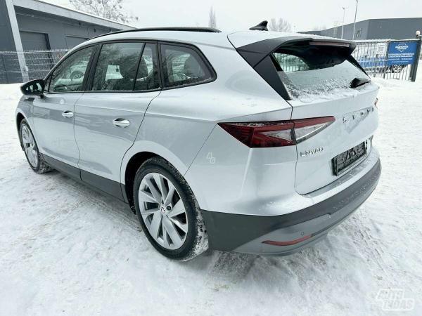 Grey Skoda Enyaq iV 2021 in Kaunas, with an engine capacity of 0.00 L and mileage of 187 thousand km for 15900 €, photo 4 on AUTOMOTO.COM.LV