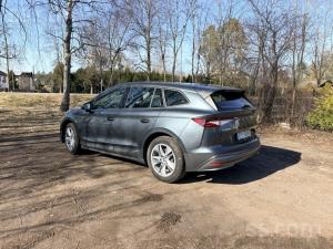 Grey Skoda Enyaq iV 2021 in Riga, with an engine capacity of 0.00 L and mileage of 156 thousand km for 18900 €, photo 3 on AUTOMOTO.COM.LV