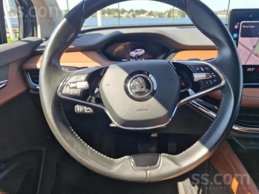 Серый Шкода Enyaq iV 2021 в Рига, объемом двигателя 0.00 л и пробегом 84 тыс. км за 21500 €, фото 8 на AUTOMOTO.COM.LV