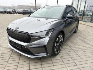 Pelēks Skoda Enyaq iV 2022 Kauņa, ar dzinēja tilpumu 0.00 L un nobraukumu 185 tūkst. km par 22900 €, foto  vietnē AUTOMOTO.COM.LV