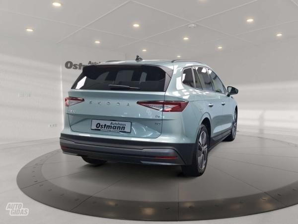 Grey Skoda Enyaq iV 2022 in Kaunas, with an engine capacity of 0.00 L and mileage of 24 thousand km for 29166 €, photo 4 on AUTOMOTO.COM.LV