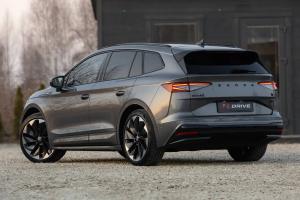 Pelēks Skoda Enyaq iV 2022 Jelgava, ar dzinēja tilpumu 0.00 L un nobraukumu 184 tūkst. km par 21900 €, foto 7 vietnē AUTOMOTO.COM.LV