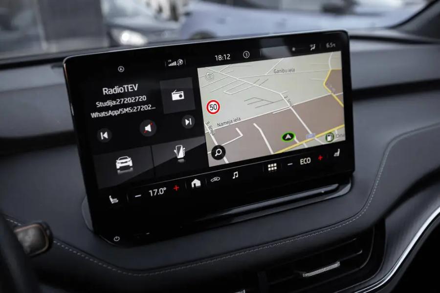 Pelēks Skoda Enyaq iV 2022 Jelgava, ar dzinēja tilpumu 0.00 L un nobraukumu 184 tūkst. km par 21900 €, foto 18 vietnē AUTOMOTO.COM.LV