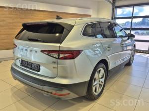 Grey Skoda Enyaq iV 2022 in Riga, with an engine capacity of 0.00 L and mileage of 144 thousand km for 27590 €, photo 7 on AUTOMOTO.COM.LV
