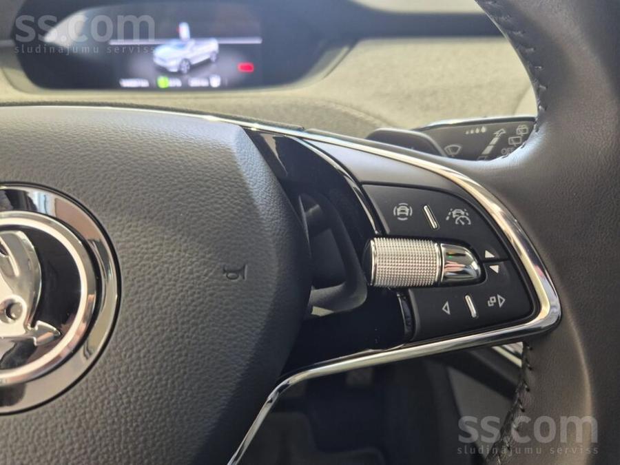 Grey Skoda Enyaq iV 2022 in Riga, with an engine capacity of 0.00 L and mileage of 144 thousand km for 27590 €, photo 11 on AUTOMOTO.COM.LV
