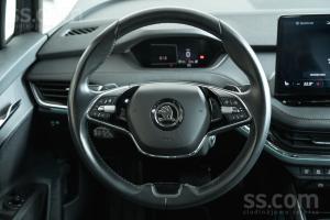 Grey Skoda Enyaq iV 2022 in Riga, with an engine capacity of 0.00 L and mileage of 76 thousand km for 24990 €, photo 18 on AUTOMOTO.COM.LV
